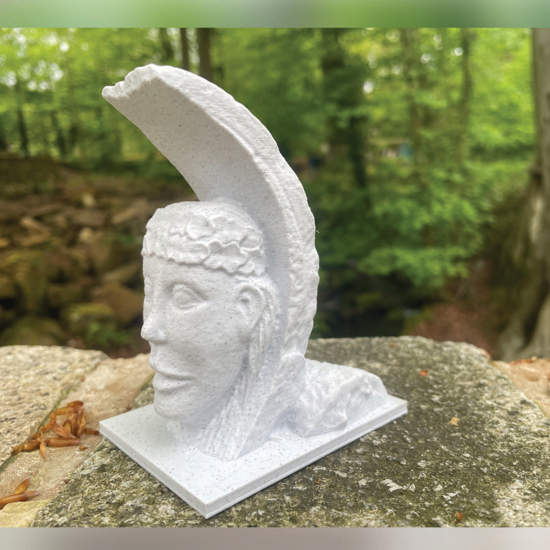 Man In The Moon 3D Printed Sculpture 1st Series – Andrew Vickers Art