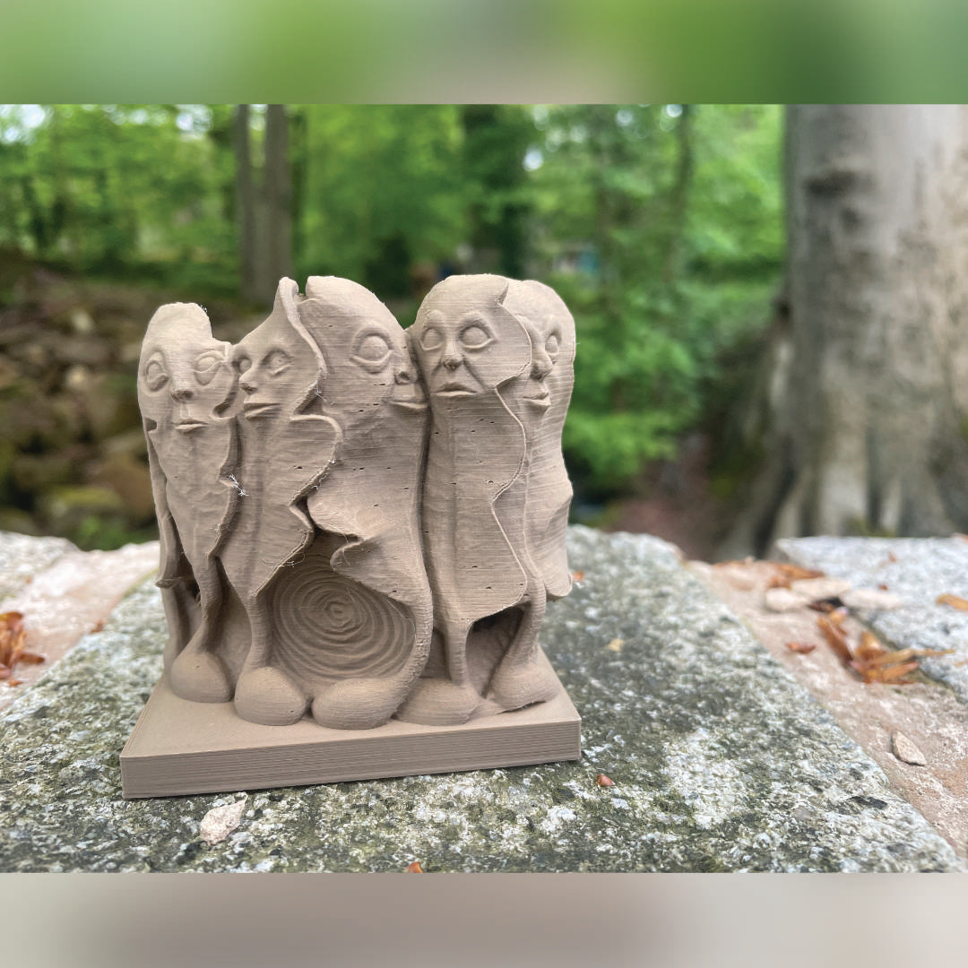 Saplings 3D Printed Sculpture 1st Series – Andrew Vickers Art