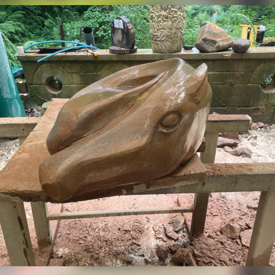 The Dragons Bowl Original by Andrew Vickers – Andrew Vickers Art