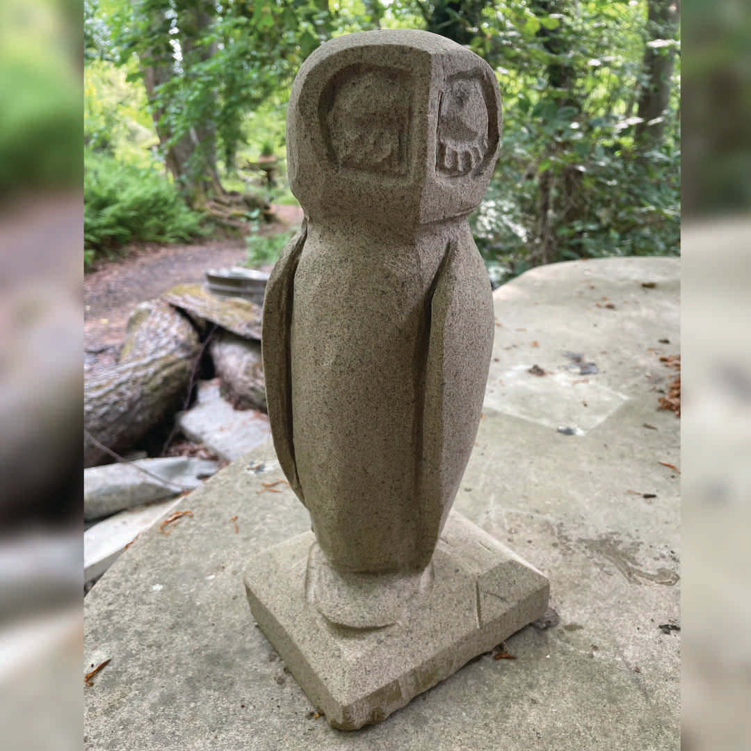 An Abstract Owl – Andrew Vickers Art