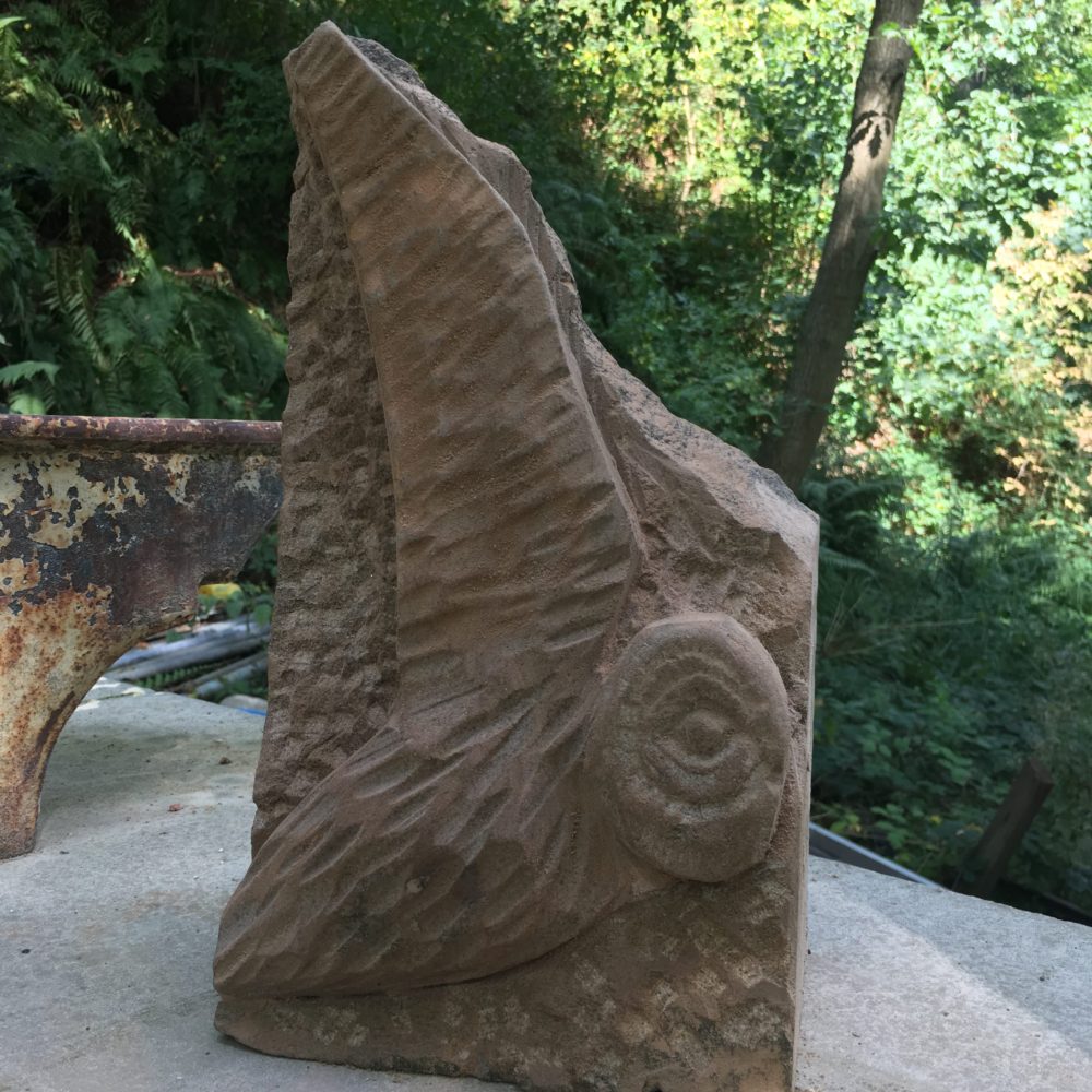 Owl in Flight Original sandstone piece by Andrew Vickers – Andrew ...