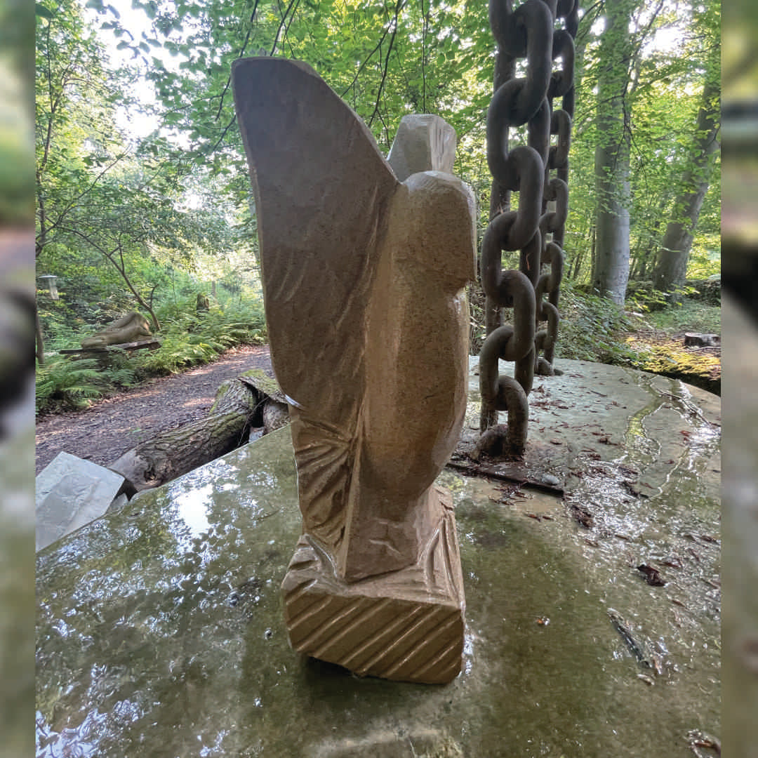 Take Flight Original sandstone piece by Andrew Vickers – Andrew Vickers Art