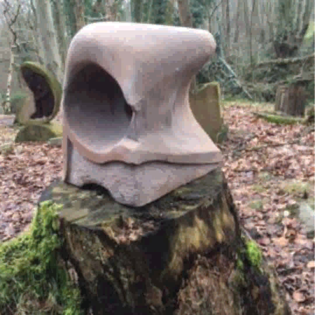 The Watcher Original sandstone piece by Andrew Vickers – Andrew Vickers Art