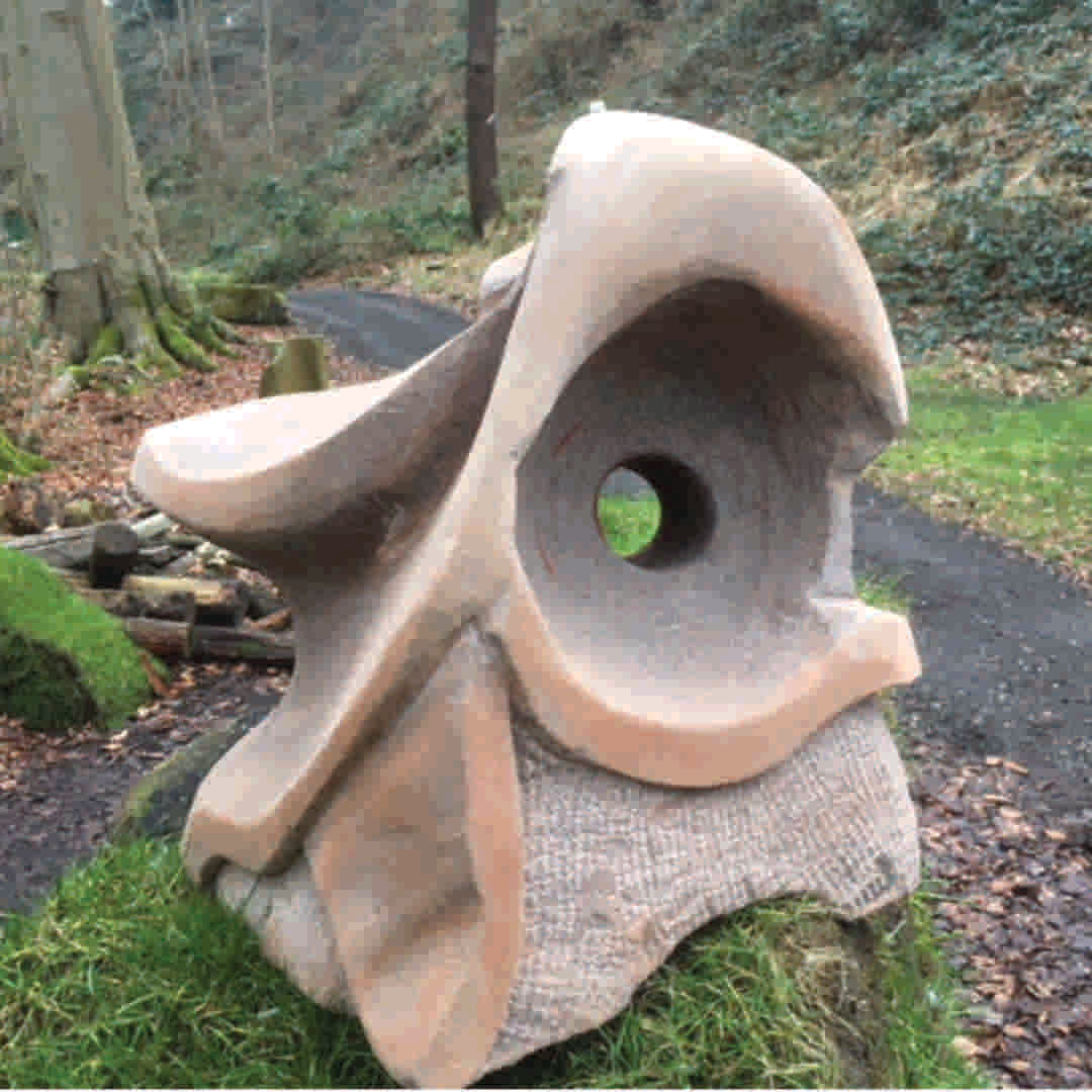 The Watcher Original sandstone piece by Andrew Vickers – Andrew Vickers Art
